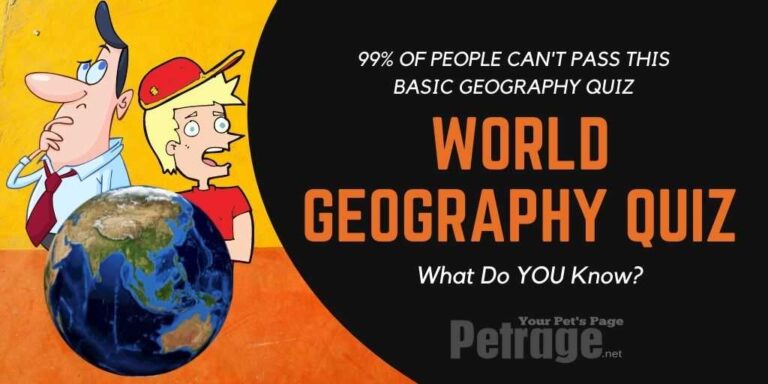 Basic Geography Quiz 99% of People Can't Pass - PETRAGE
