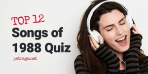 Top 12 Songs of 1988 Quiz - PETRAGE
