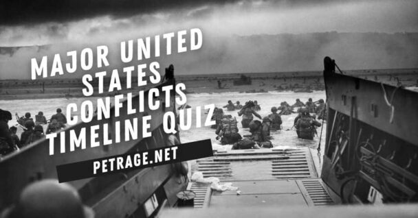 Major United States Conflicts Timeline Quiz - PETRAGE
