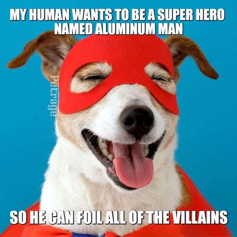 Dog Meme Human Super Hero