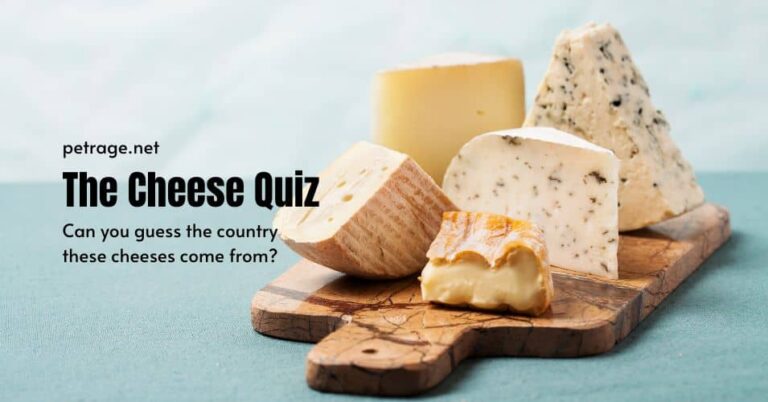 The Country Cheese Quiz - PETRAGE