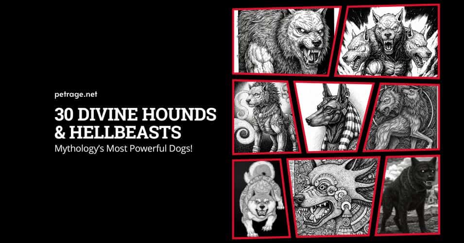 30 Divine Hounds & Hellbeasts:Mythology’s Most Powerful Dogs